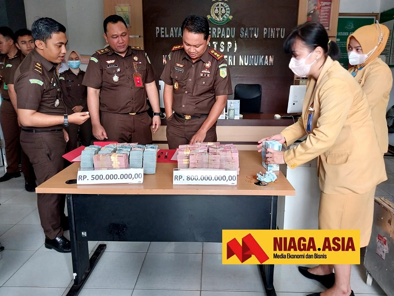 Kejari Nunukan Terima Pengembalian Kerugian Negara Rp1 3 Miliar Dari